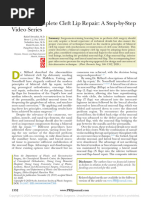 Millard's Technique for Cleft Lip Repair | PDF | Human Nose | Plastic ...