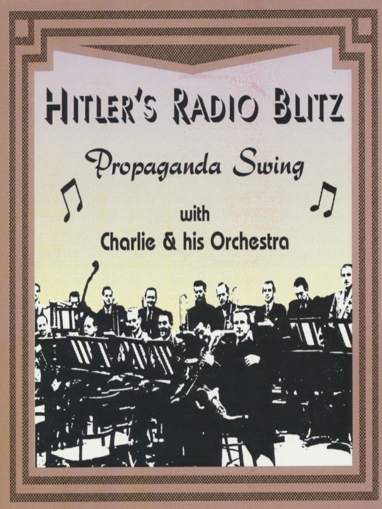 CD - Hitler Radio Blitz Propaganda Swing With C - Charlie His Orchestra ...