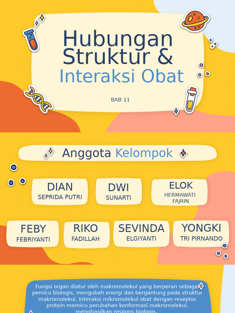 Interaksi Obat dan Reseptor Protein | PDF