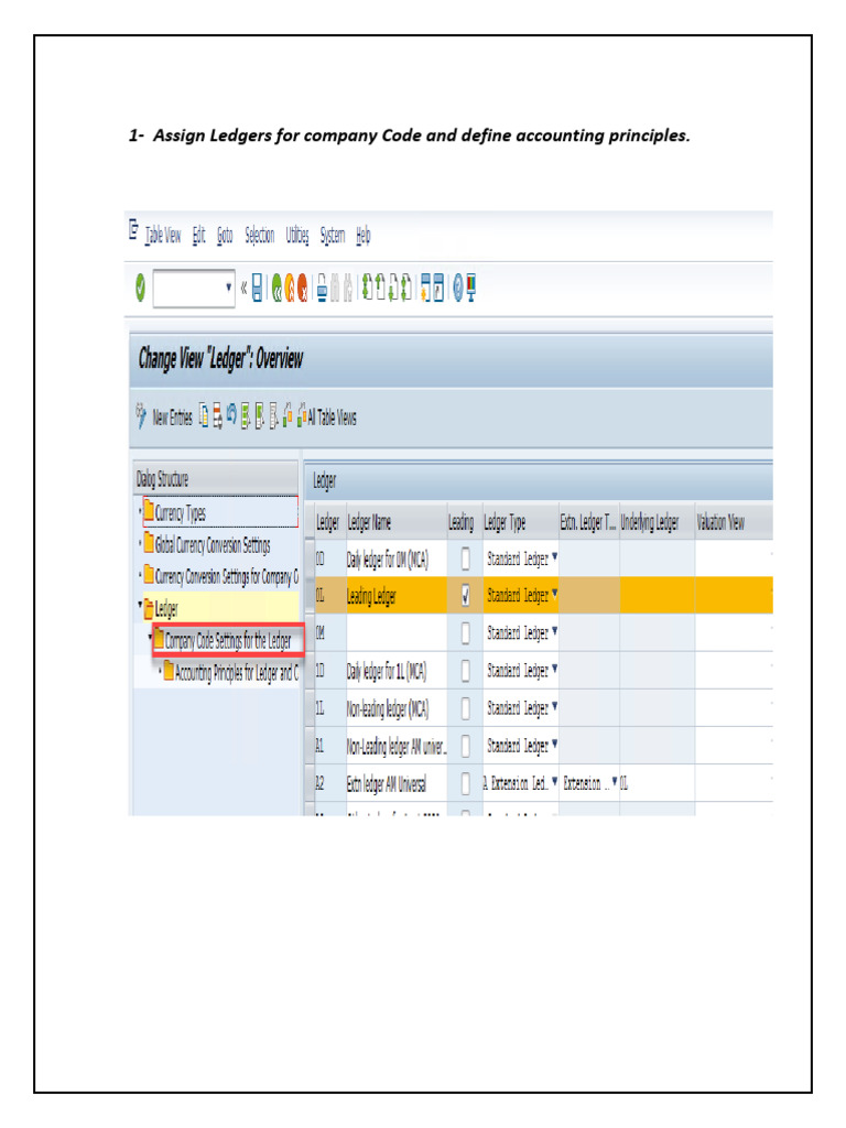 Ledger and Document Splitting | PDF