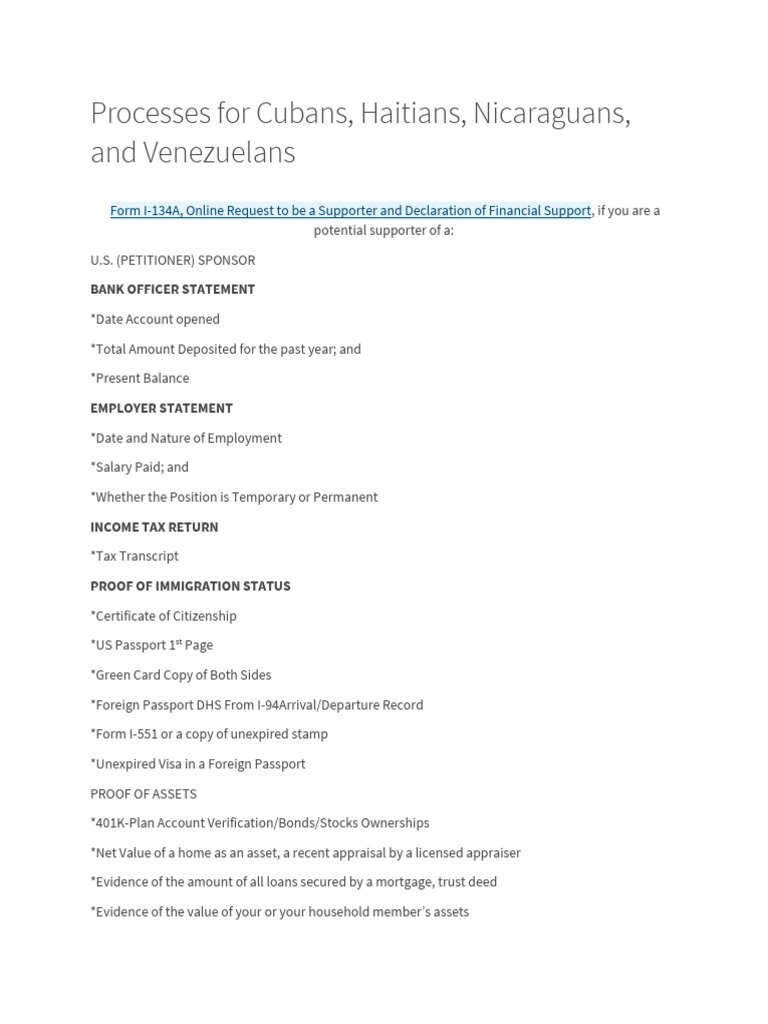 Advertizing For I-134a For Haitian PDF | PDF