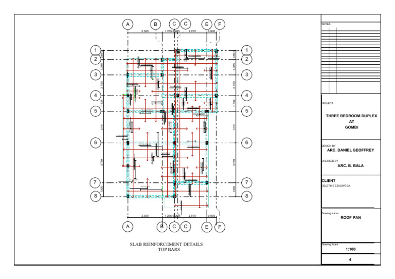 Slab Rebars Pdf Building Technology Building Materials
