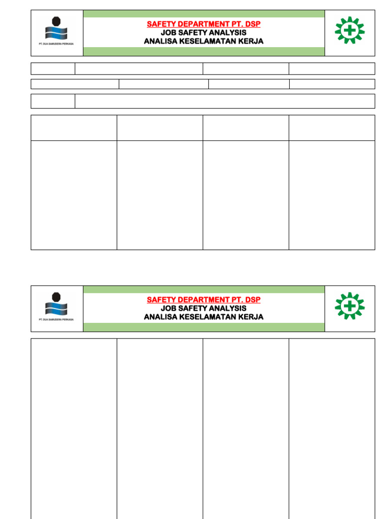 JSA Terminasi Kabel sky line | PDF