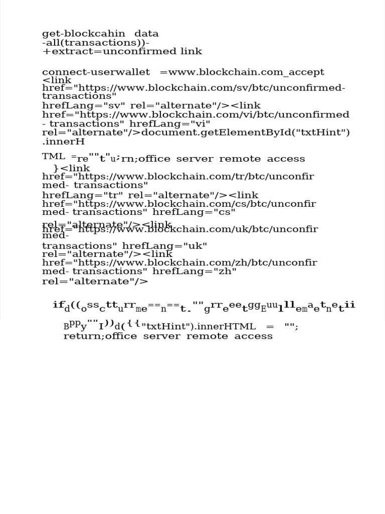 Unconfirmed Bitcoin Transactions Guide | PDF | Information Technology ...