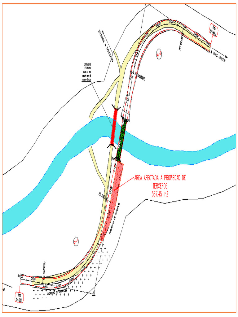 Plano de Area Afectada | PDF