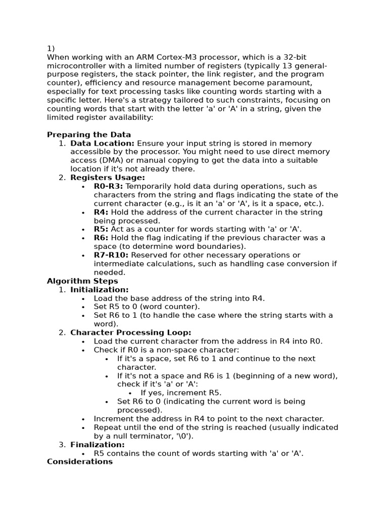 ca cw 1 logic | PDF | String (Computer Science) | Central Processing Unit
