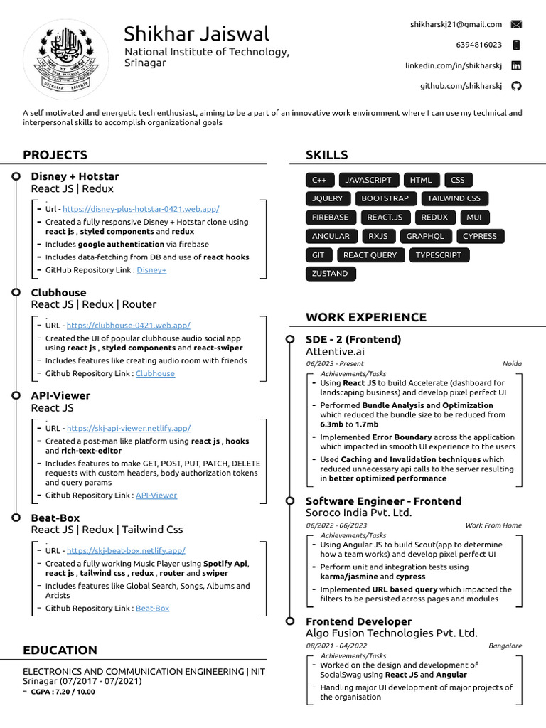 Shikhar_NIT_ | PDF | Software Development | Software Engineering