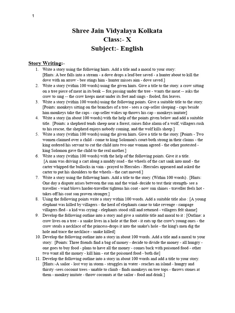 Writing Skills | PDF