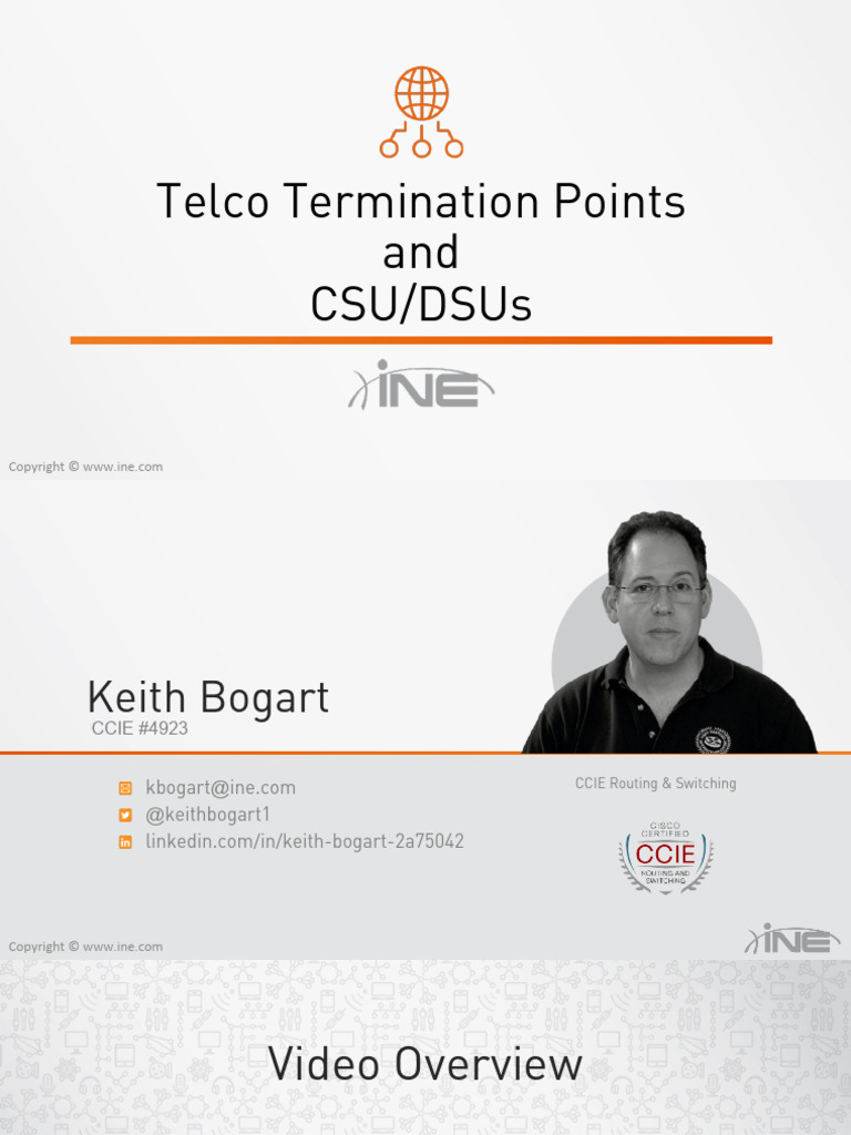 3 6 Describe Telco Termination CSU DSU | PDF