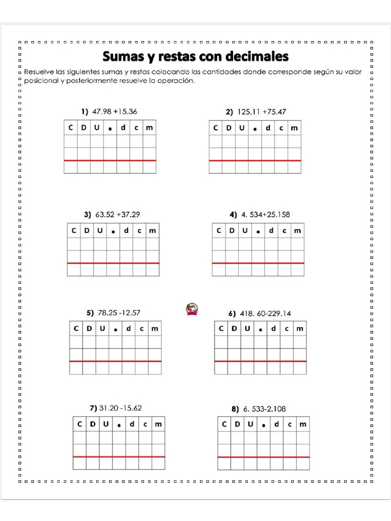 Anexos Matemáticas | PDF