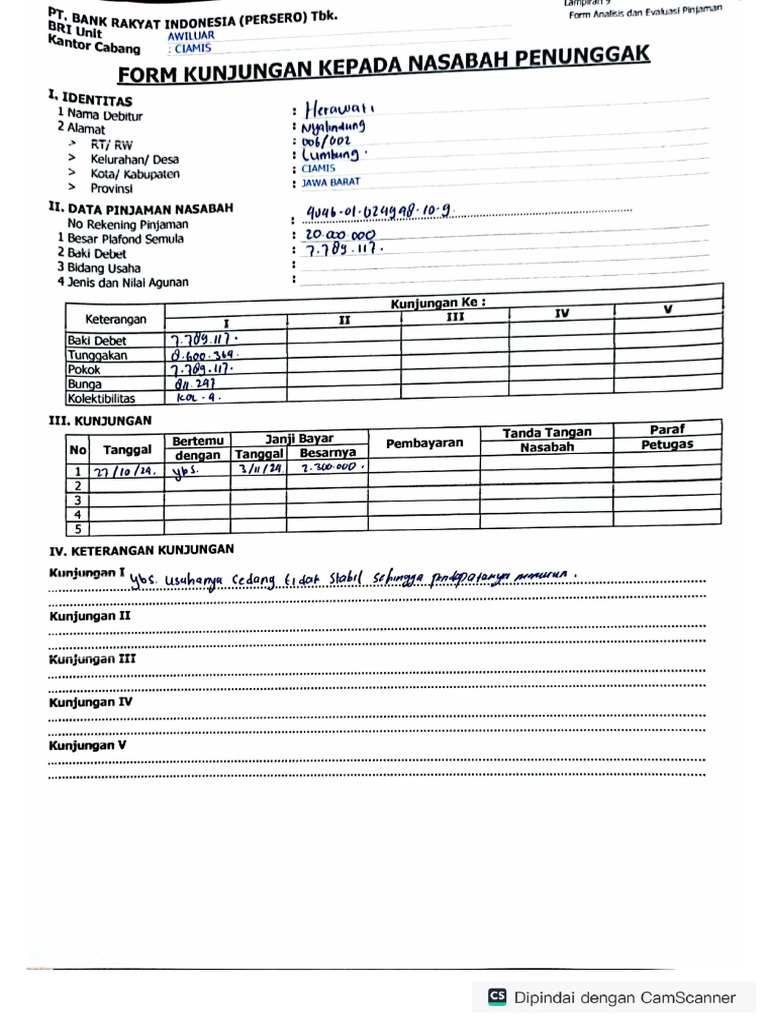 LKN & Payoff An Herawati | PDF