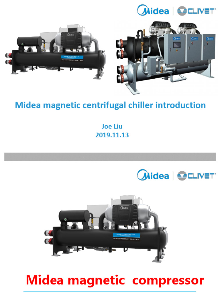 Midea Magnetic Centrifugal Chiller Introduction English | PDF ...