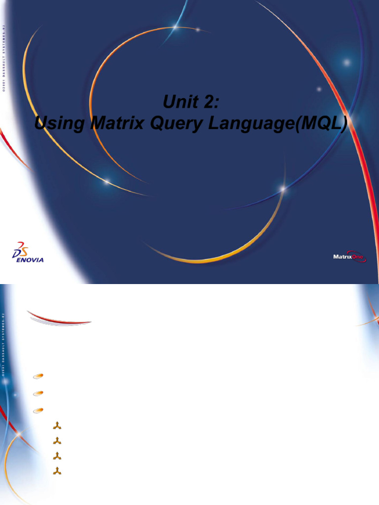 Business Modeling MQL (MQL) | PDF | Information Retrieval | Object (Computer Science)