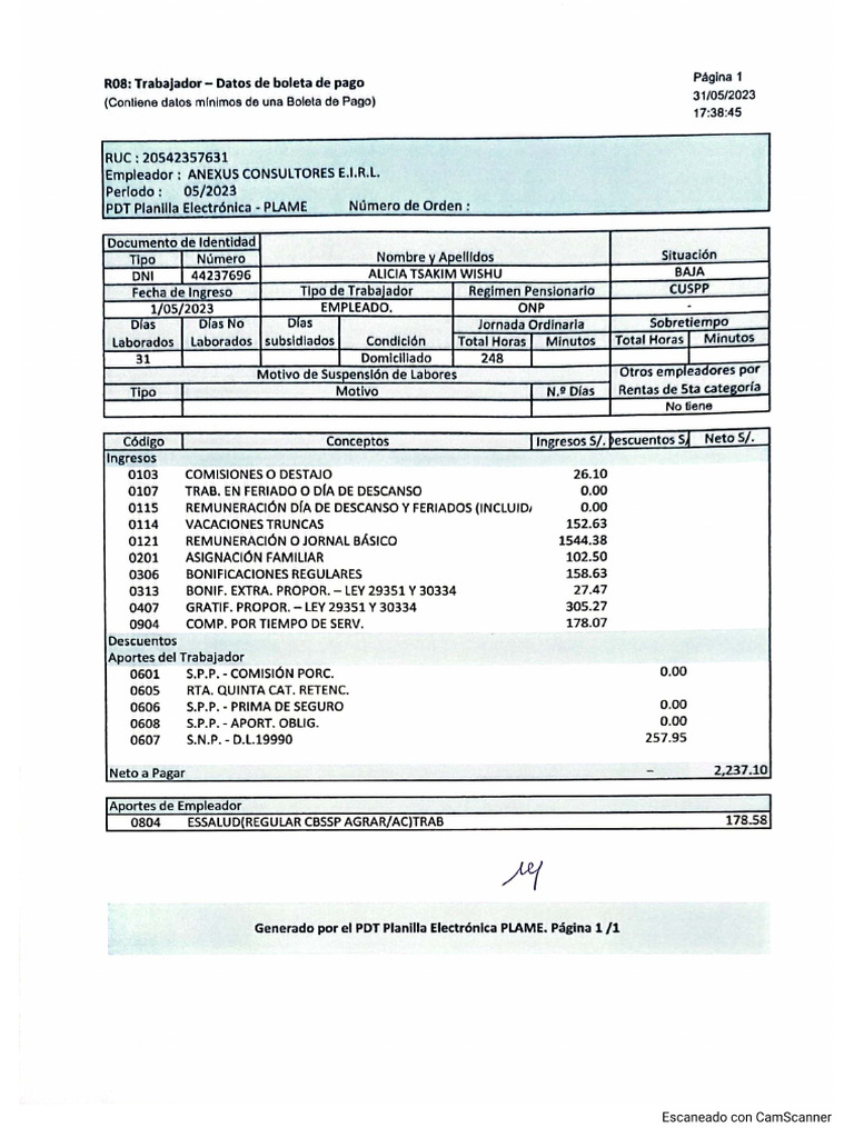 Alicia Tsakin Wishu B. de Pago | PDF