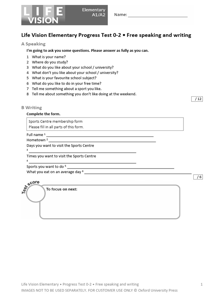 Lif Visi Ele Progress 0-2 Free-300dpi | PDF