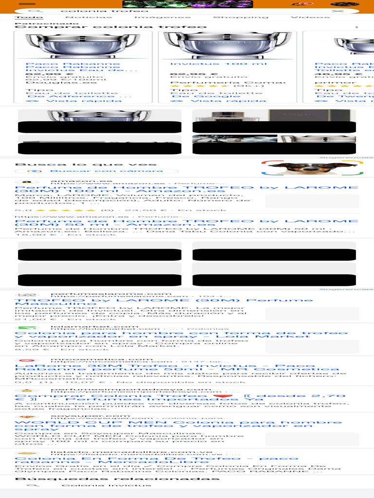 Colonia Trofeo: Fragancias Masculinas | PDF | Arte Corporal | Perfume