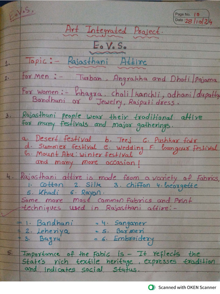 EVS Art Integrated Project | PDF