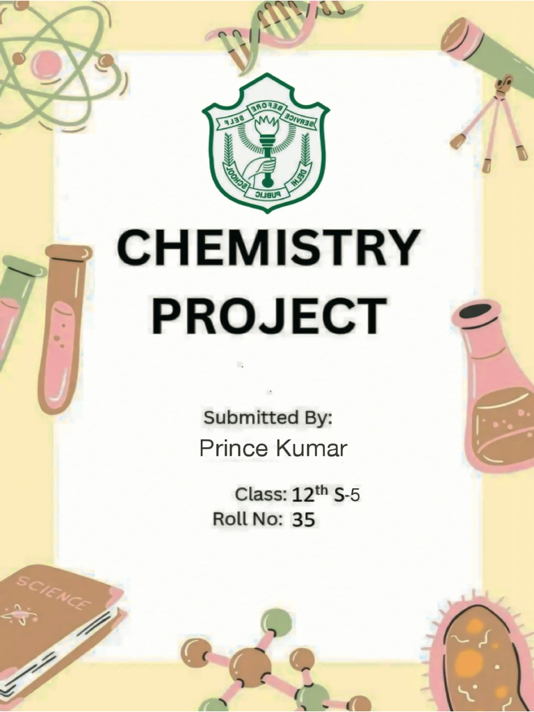 chemistry project class 12 | PDF | Liquids | Flow Measurement
