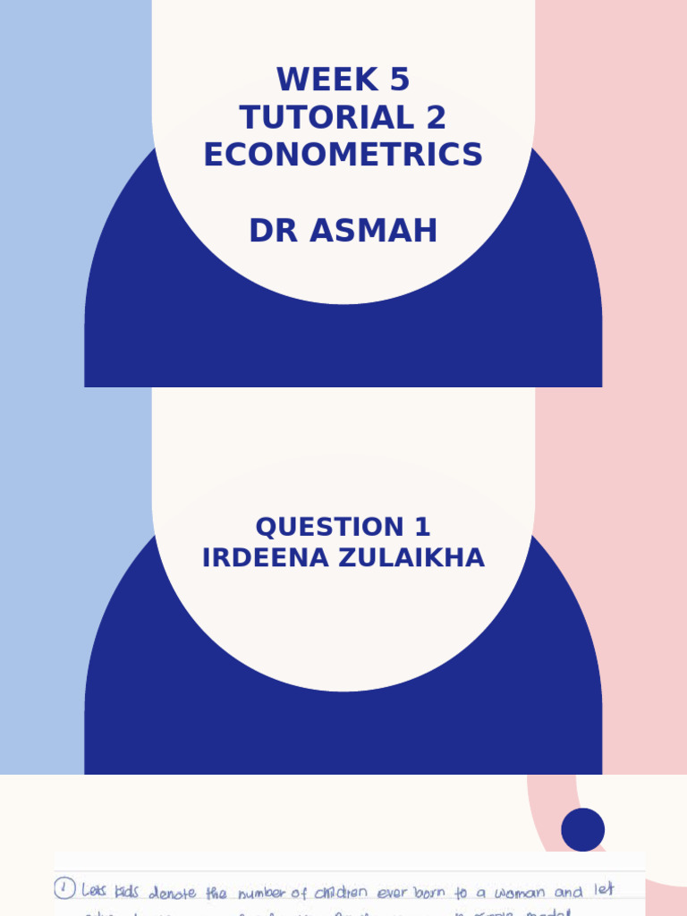 TUTORIAL 2 ECO MSD 2 | PDF | Regression Analysis | Sat