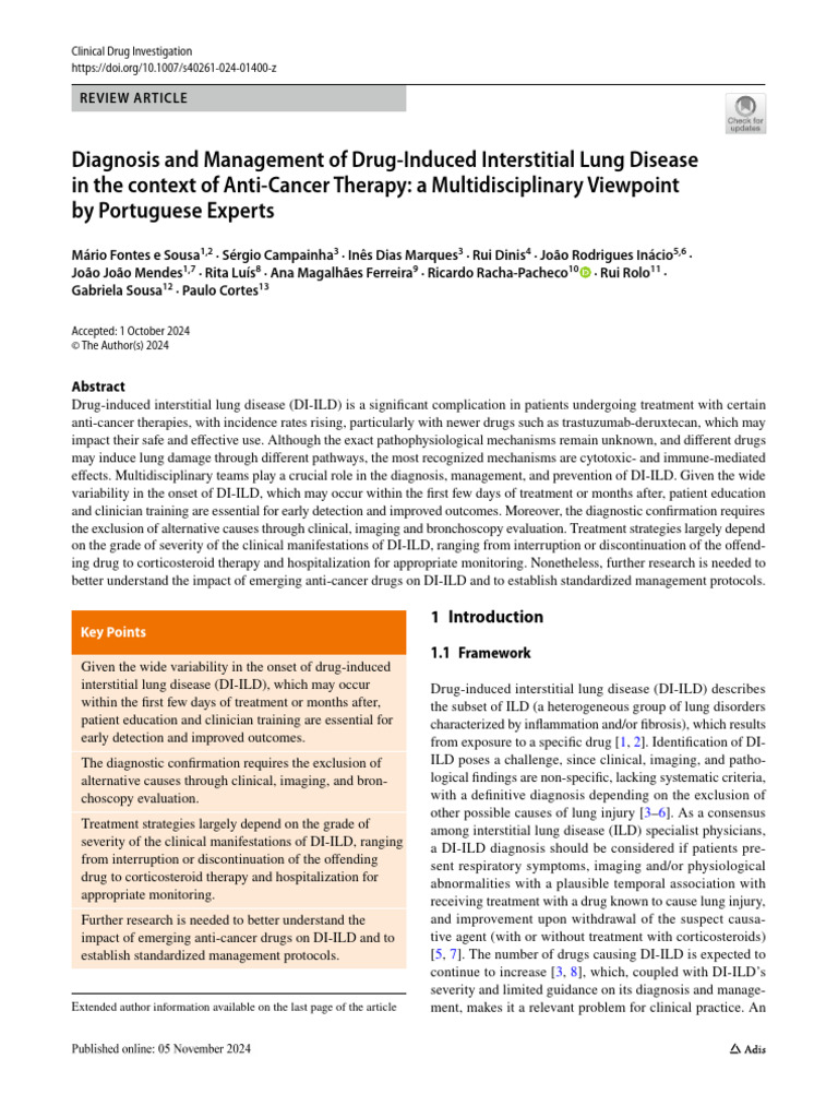 drogas_ild_1731466736 | PDF | Pneumonia | Medical Diagnosis