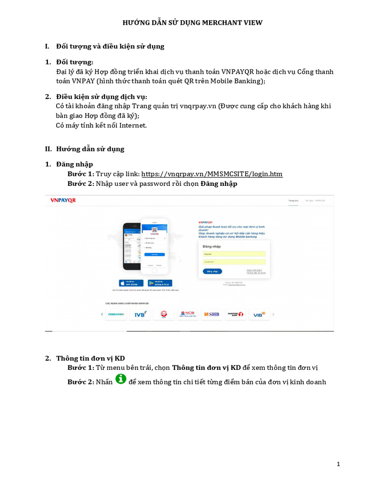 180228_HDSD_MERCHANT_VIEW | PDF