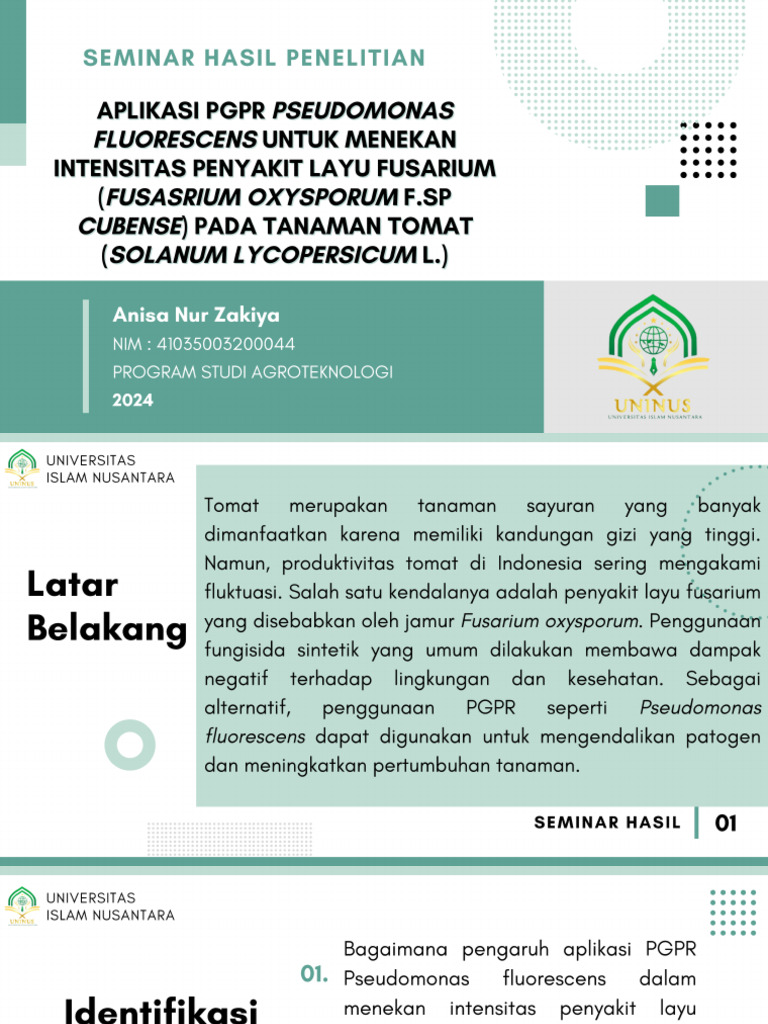 ppt seminar hasil | PDF