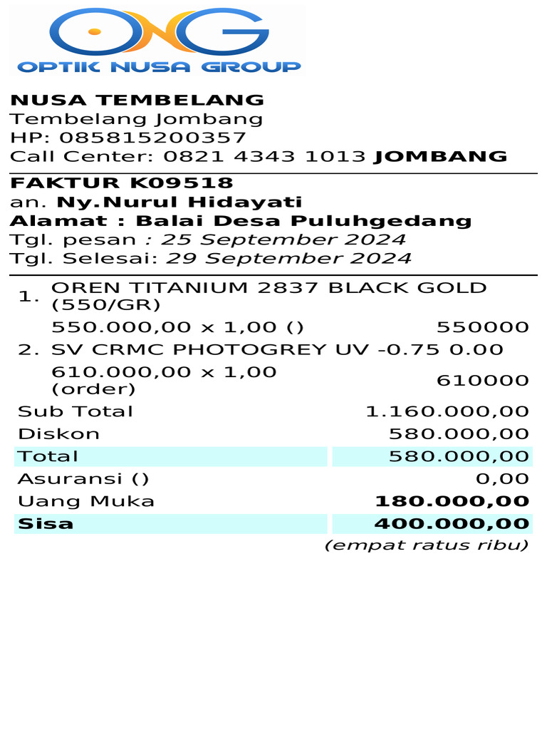 Nusa Tembelang: (Empat Ratus Ribu) | PDF