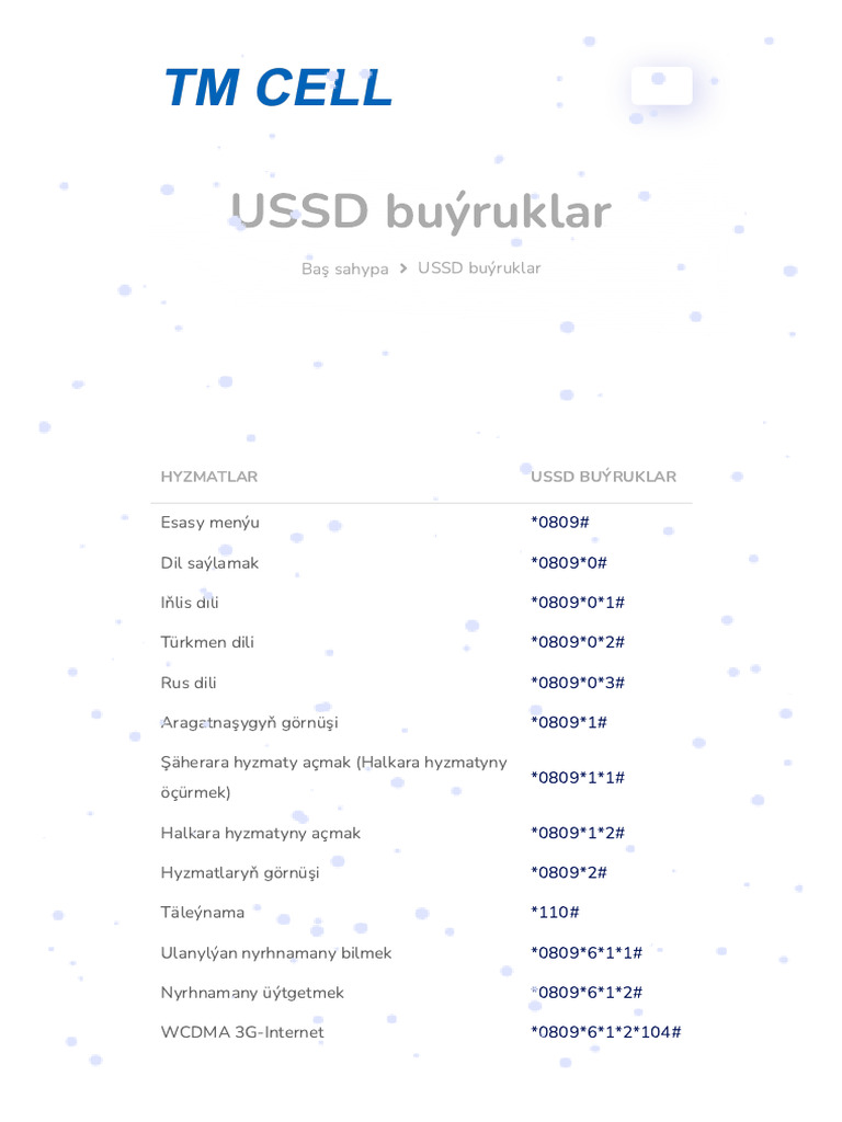 TM CELL Altynasyr | PDF