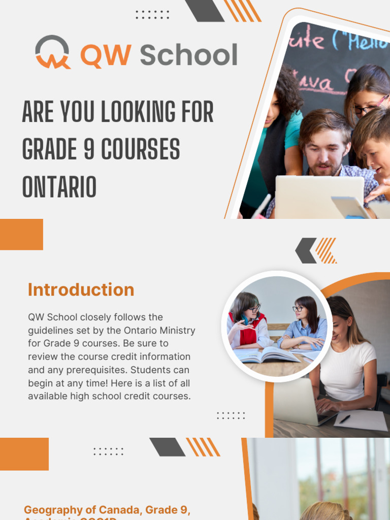Are You Looking For Grade 9 Courses Ontario | PDF