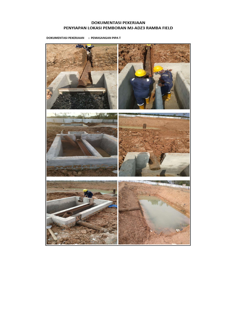 Pemasangan Pipa T | PDF