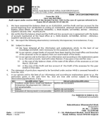 Tax Audit - Form & Annexures Format - AY 24-25 | PDF | Payments | Cheque