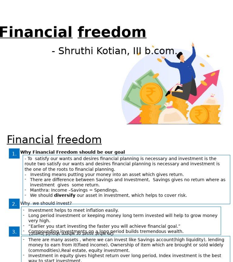 Financial Freedom | PDF