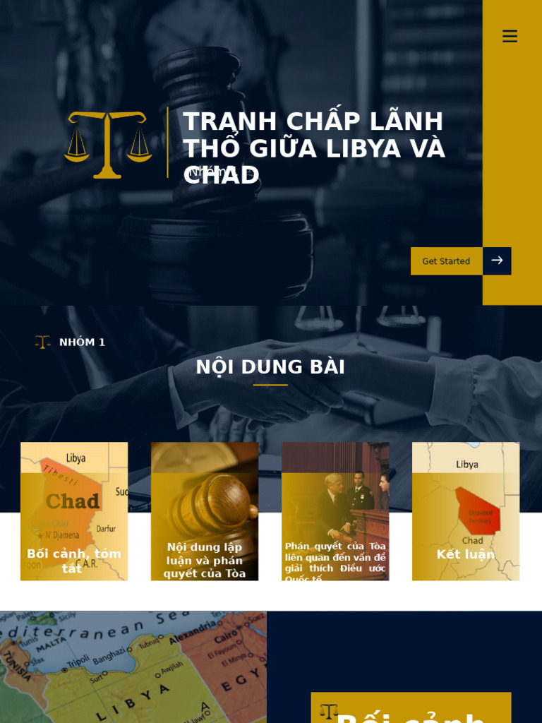 Tranh Chấp Lãnh Thổ Giữa Libya Và Chad | PDF