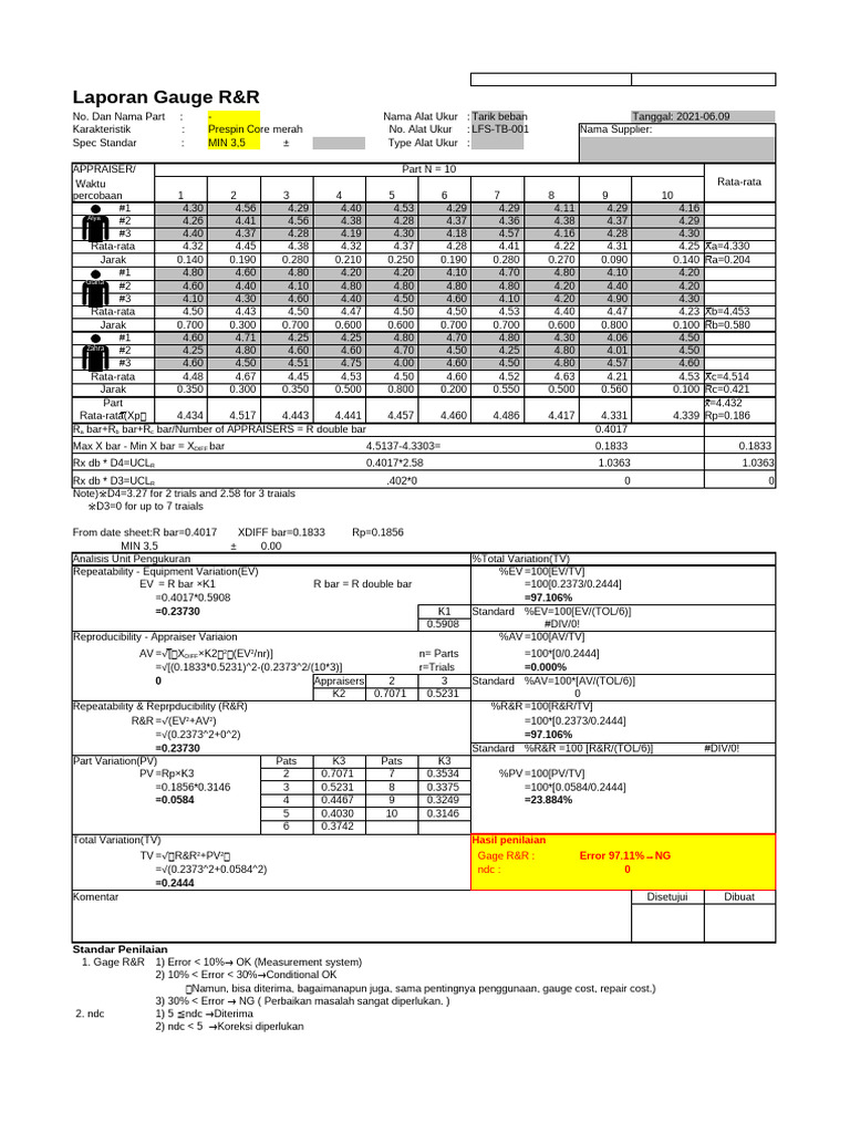 Form MSA (R&R) - Isi | PDF