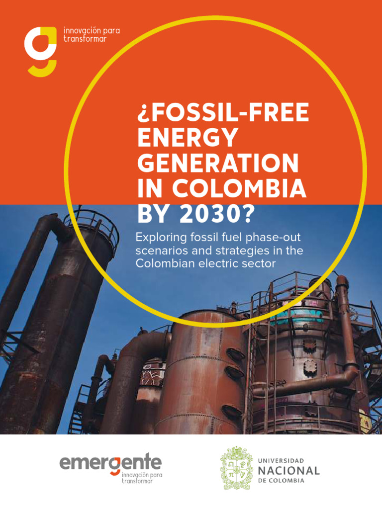 Fossil Free Energy Generation in Colombia by 2030 - Web | PDF ...
