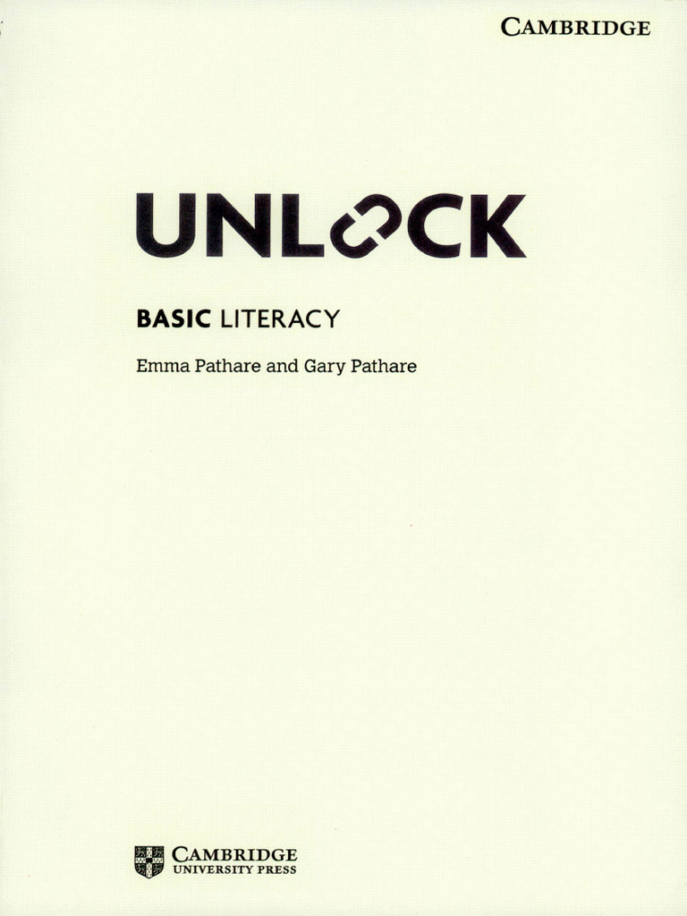 Unlock 2e Basic Literacy_Password_Removed | PDF Unlock 2e Basic Literacy_Password_Removed | PDF
