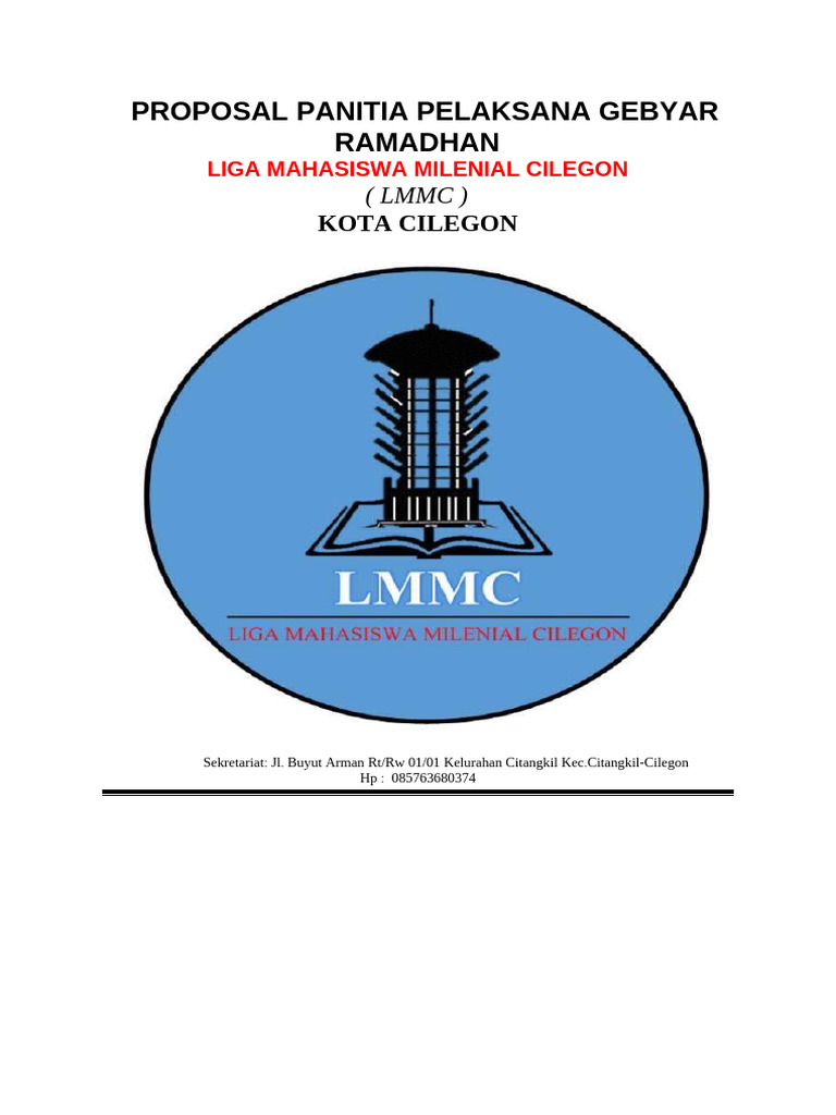 Gebyar Ramadhan LMMC Cilegon | PDF