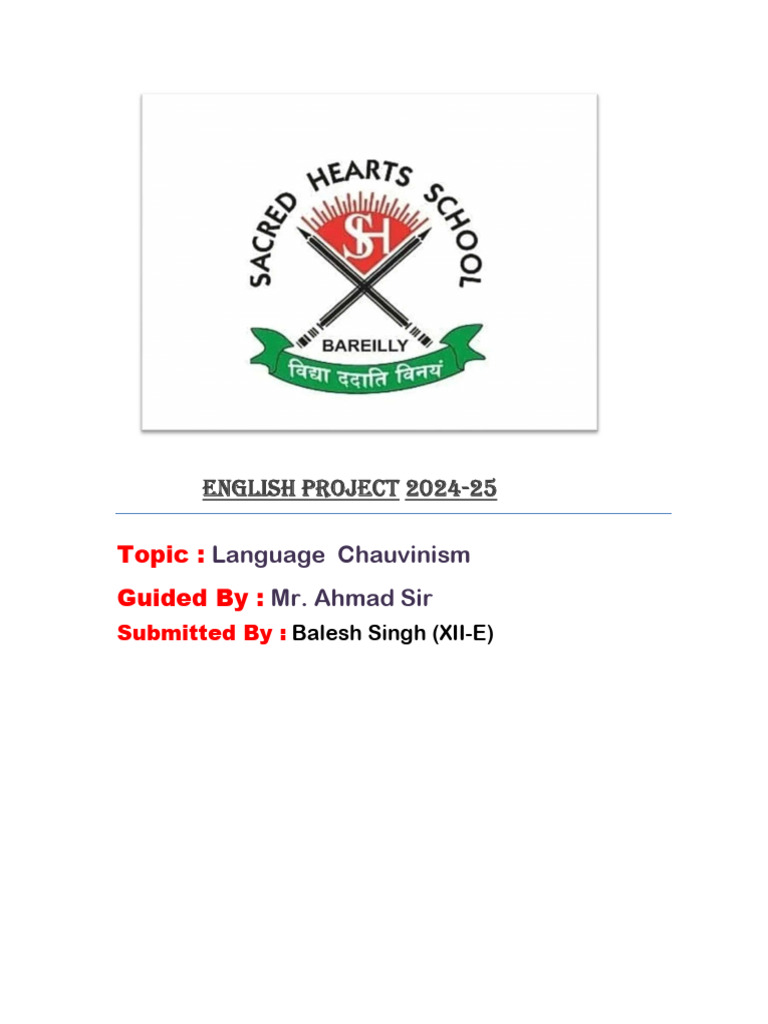 English Project 2 | PDF