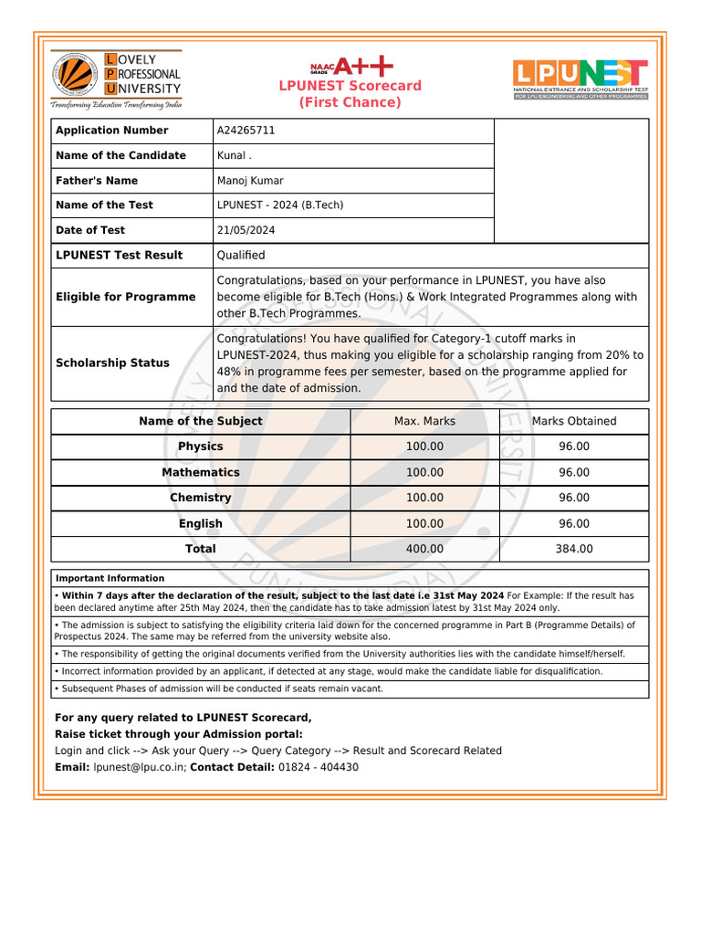 _Result_Card_A24265711 | PDF