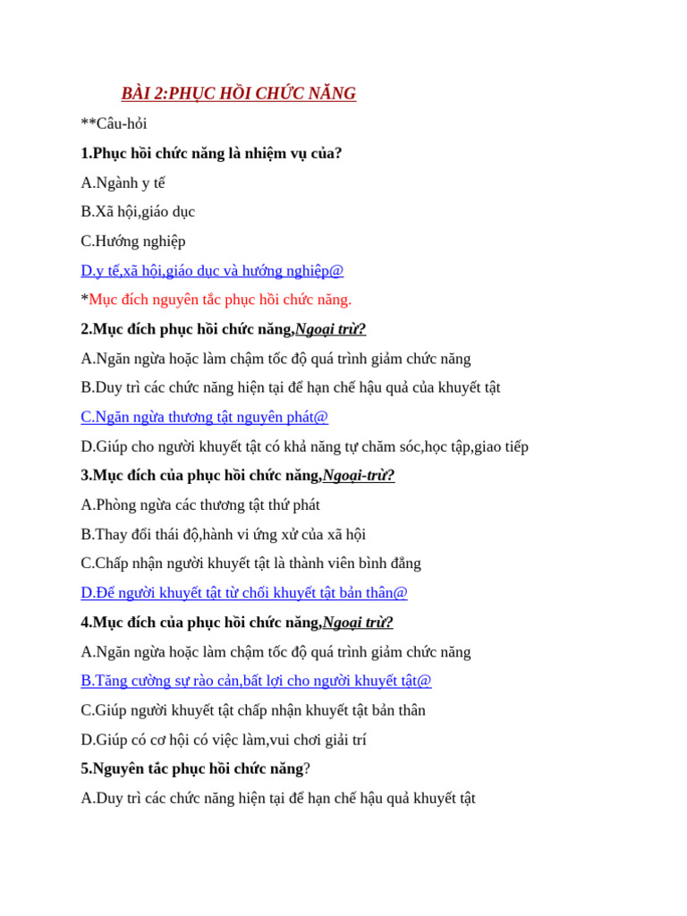 Bài 2:Ph C H I CH C Năng | PDF