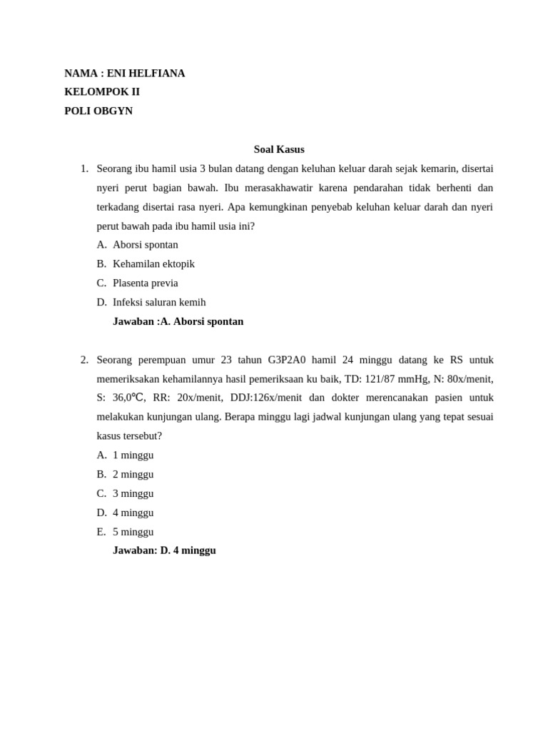 Kelompok 2 (Kasus Anc) | PDF