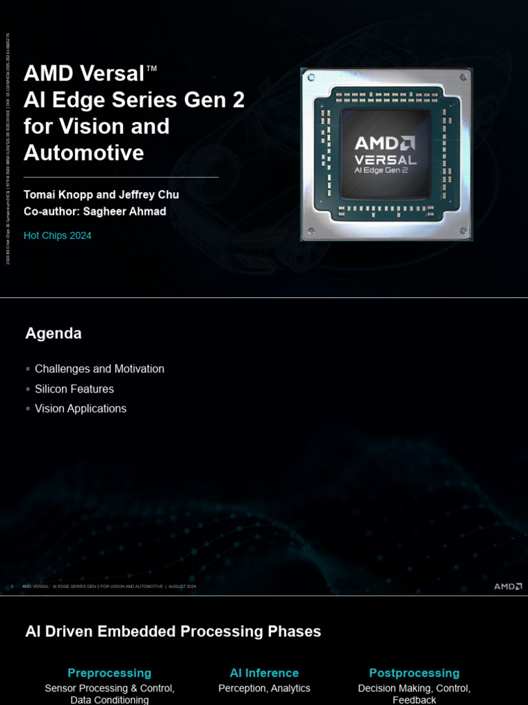 AMD versal™ AI edge series gen 2 for vision and automotive - (Knopp 等 ...