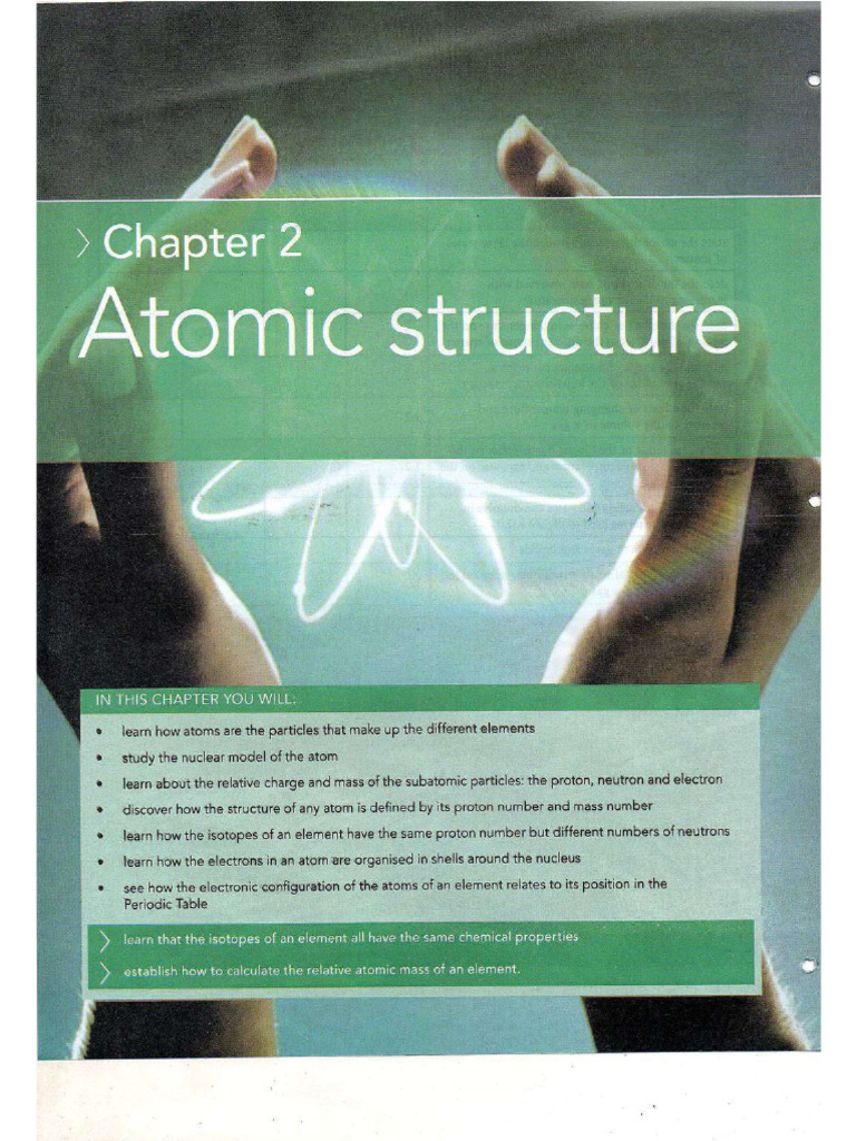Atomic Structure Igcse Pdf