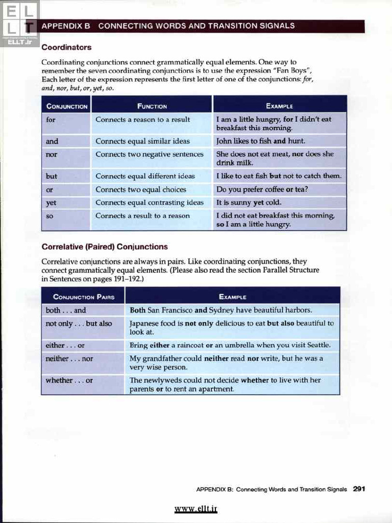 Connecting Words | PDF