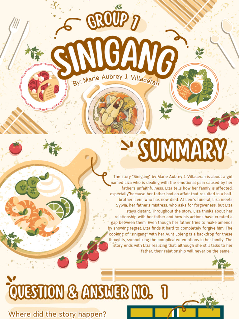 SINIGANG story | PDF