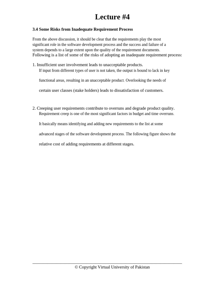 Lec 4 | PDF | Specification (Technical Standard) | Software