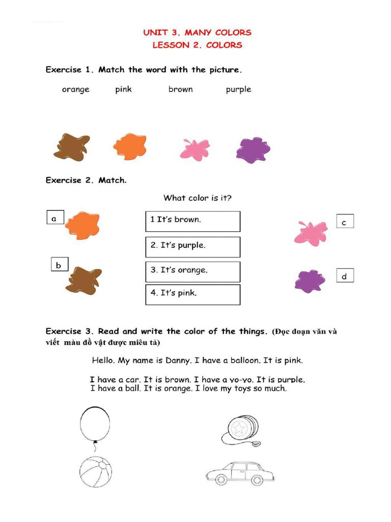 Unit 3 Lesson 2 | PDF
