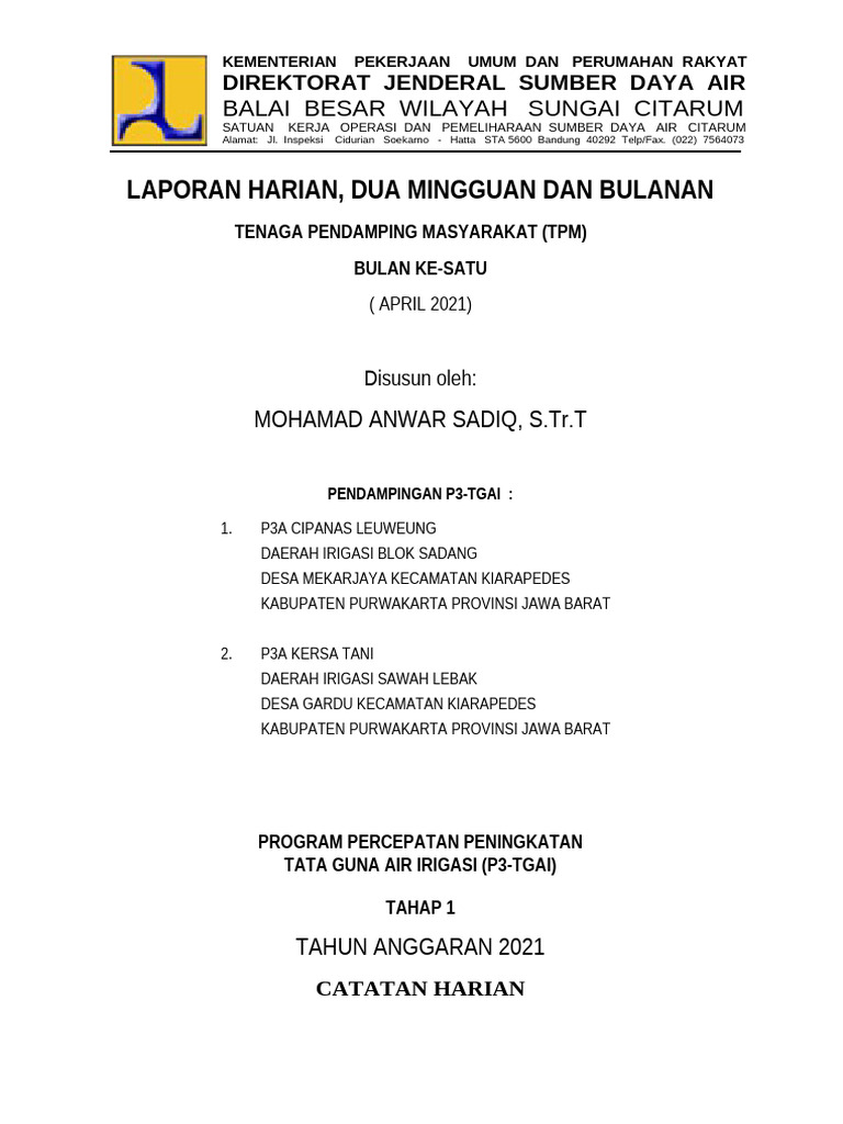 Laporan TPM AA | PDF