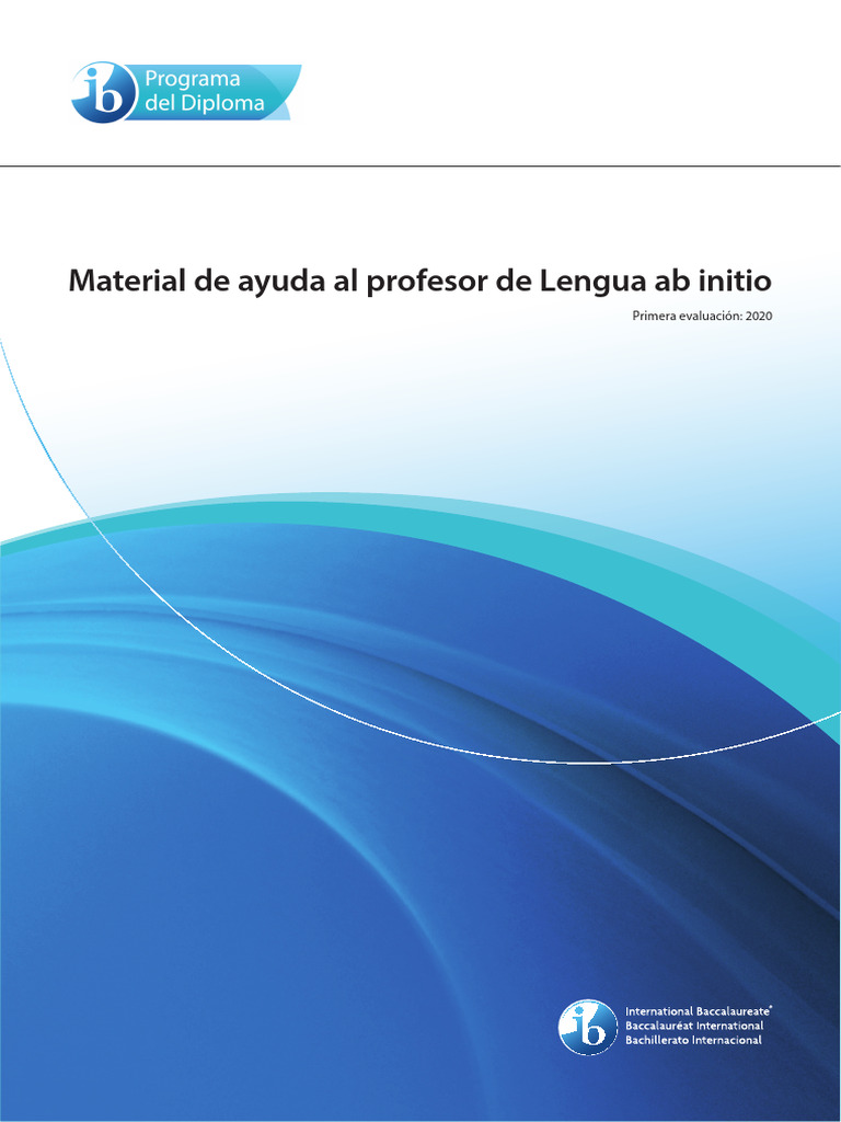 Material de Ayuda para El Profesor | PDF | Aprendizaje | Enseñando