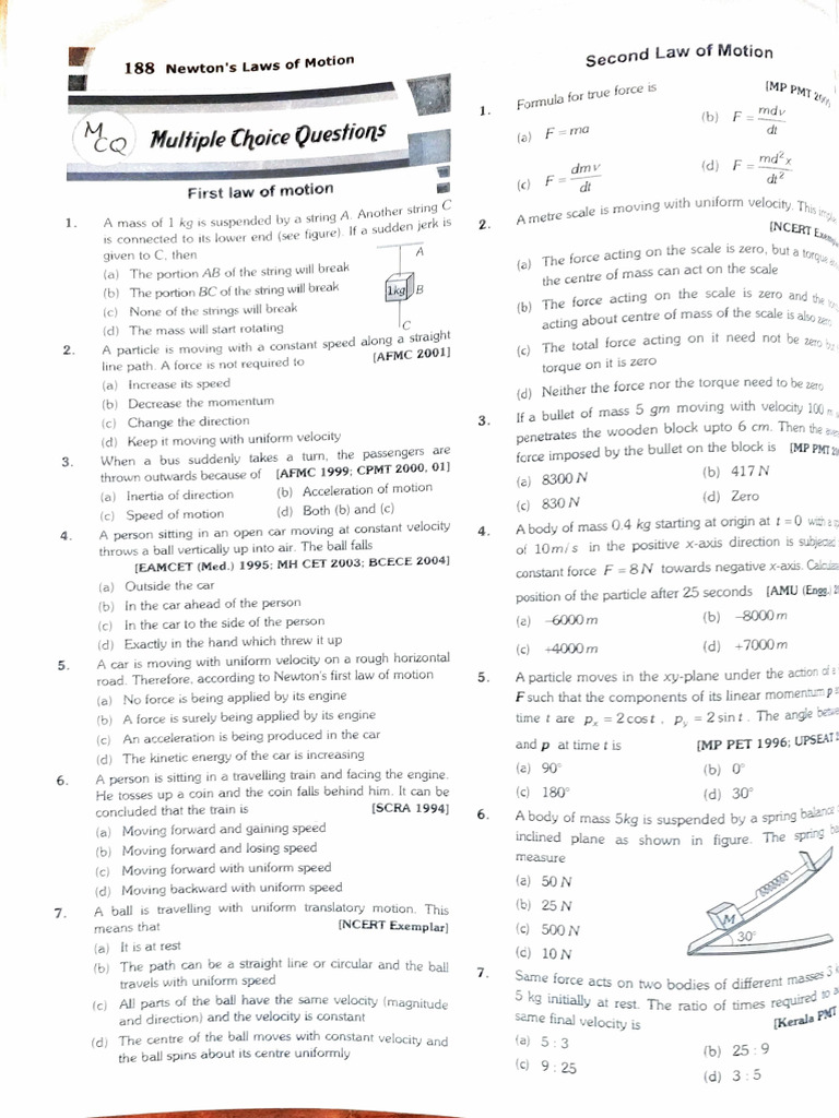 LOM | PDF | Force | Acceleration